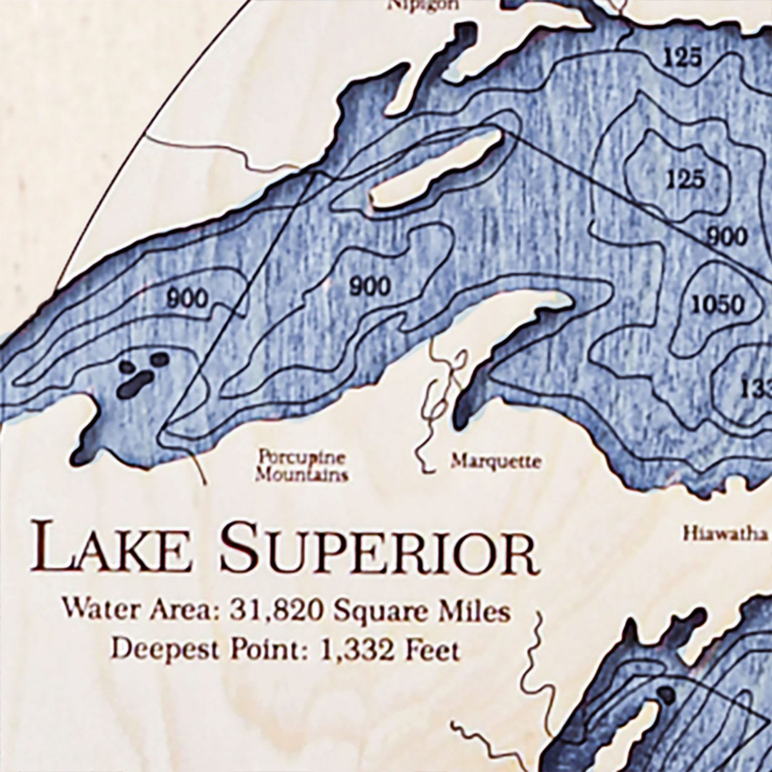The Great Lakes Nautical Map Clock- Sea and Soul Charts