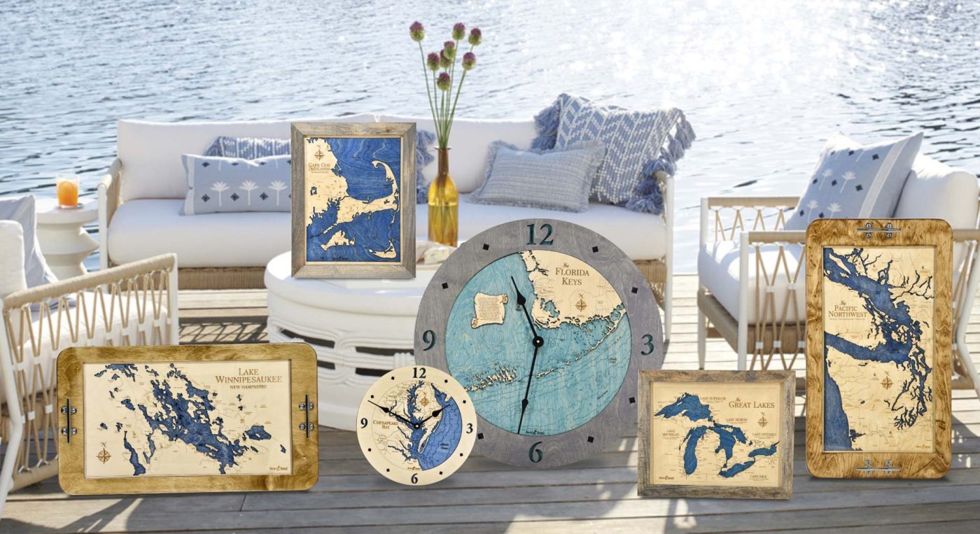 Sea & Soul Charts - Home - Custom Nautical Chart Art