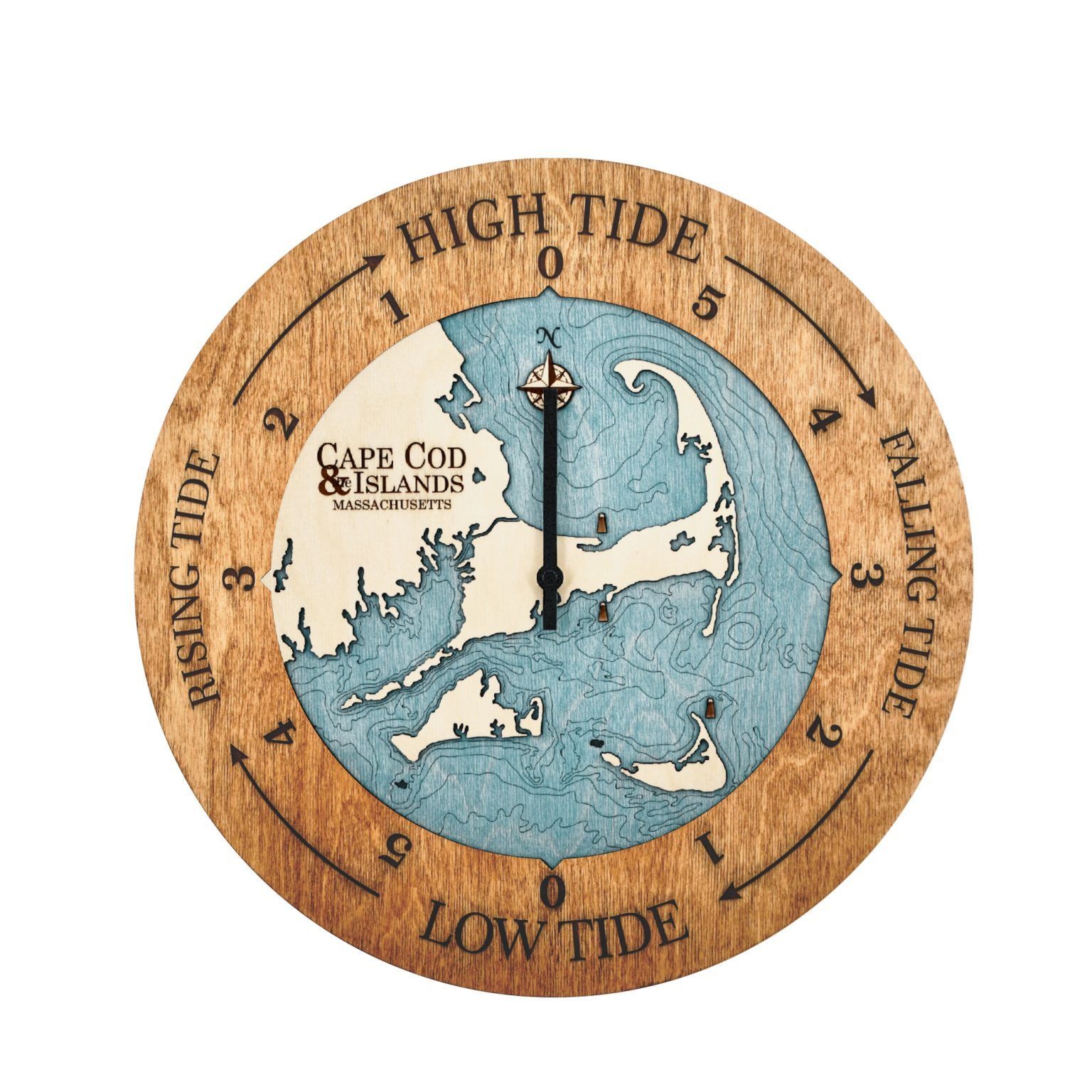 Sea and Soul Charts Cape Cod Tide Clock - Sea and Soul Charts
