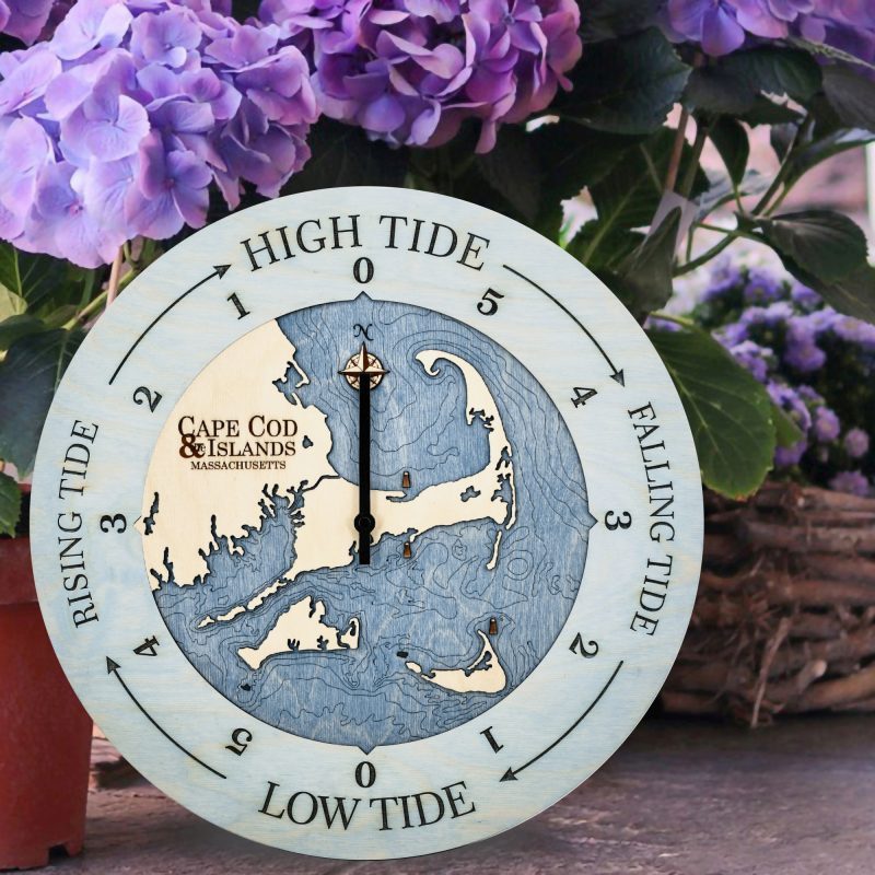 Sea and Soul Charts Cape Cod Tide Clock - Sea and Soul Charts