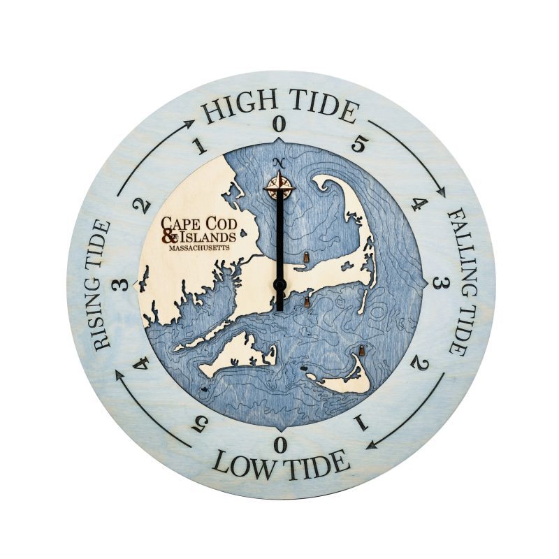 Sea and Soul Charts Cape Cod Tide Clock - Sea and Soul Charts