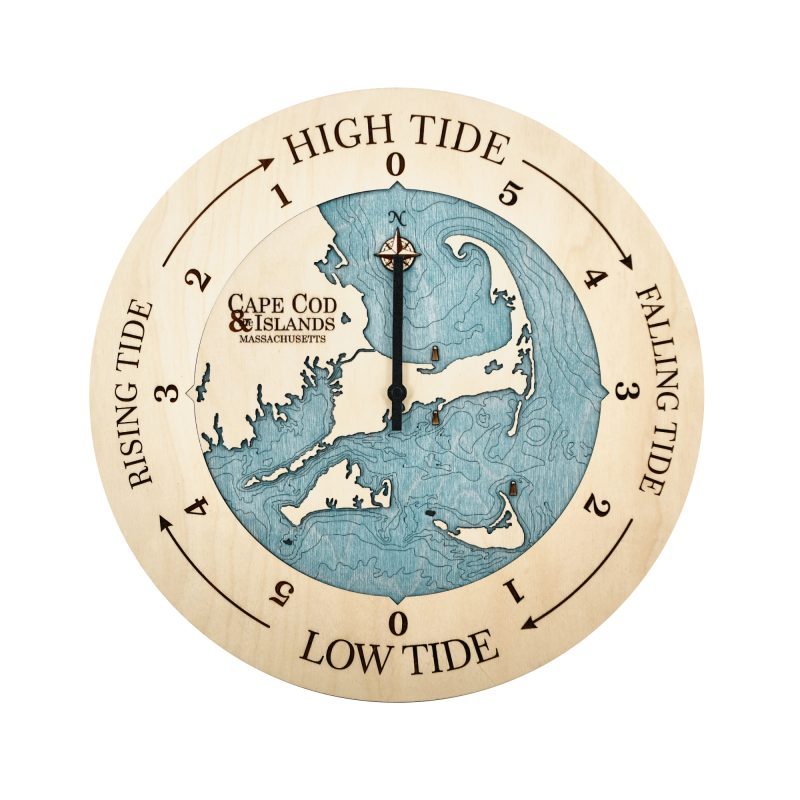 Sea and Soul Charts Cape Cod Tide Clock - Sea and Soul Charts