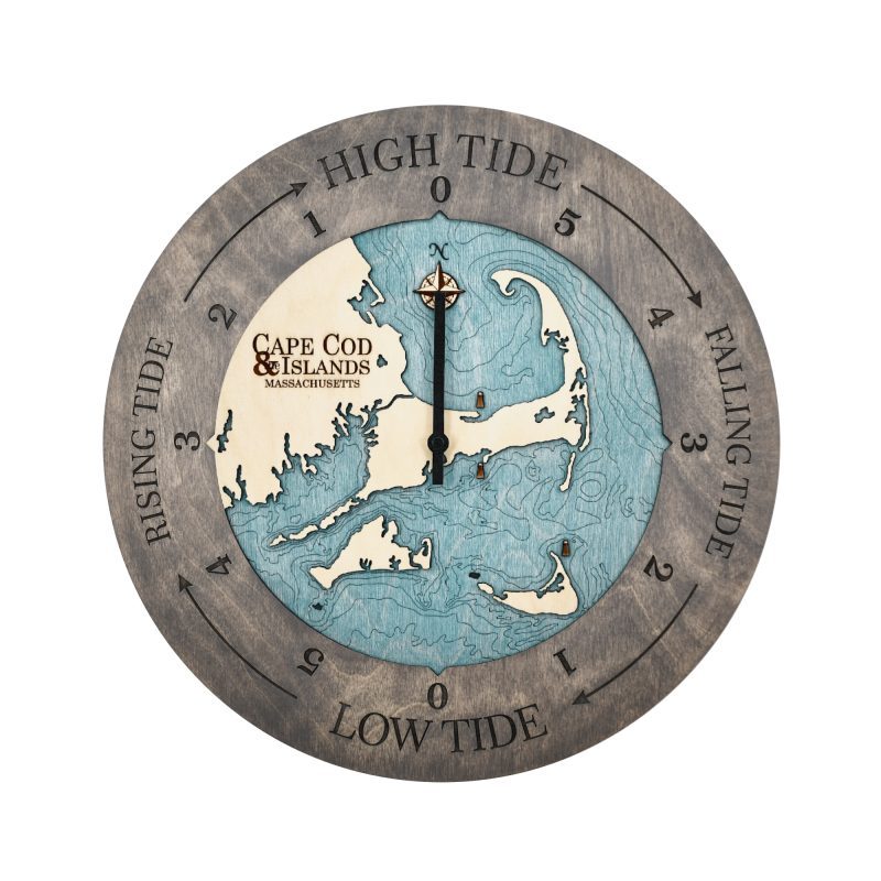 Sea and Soul Charts Cape Cod Tide Clock - Sea and Soul Charts