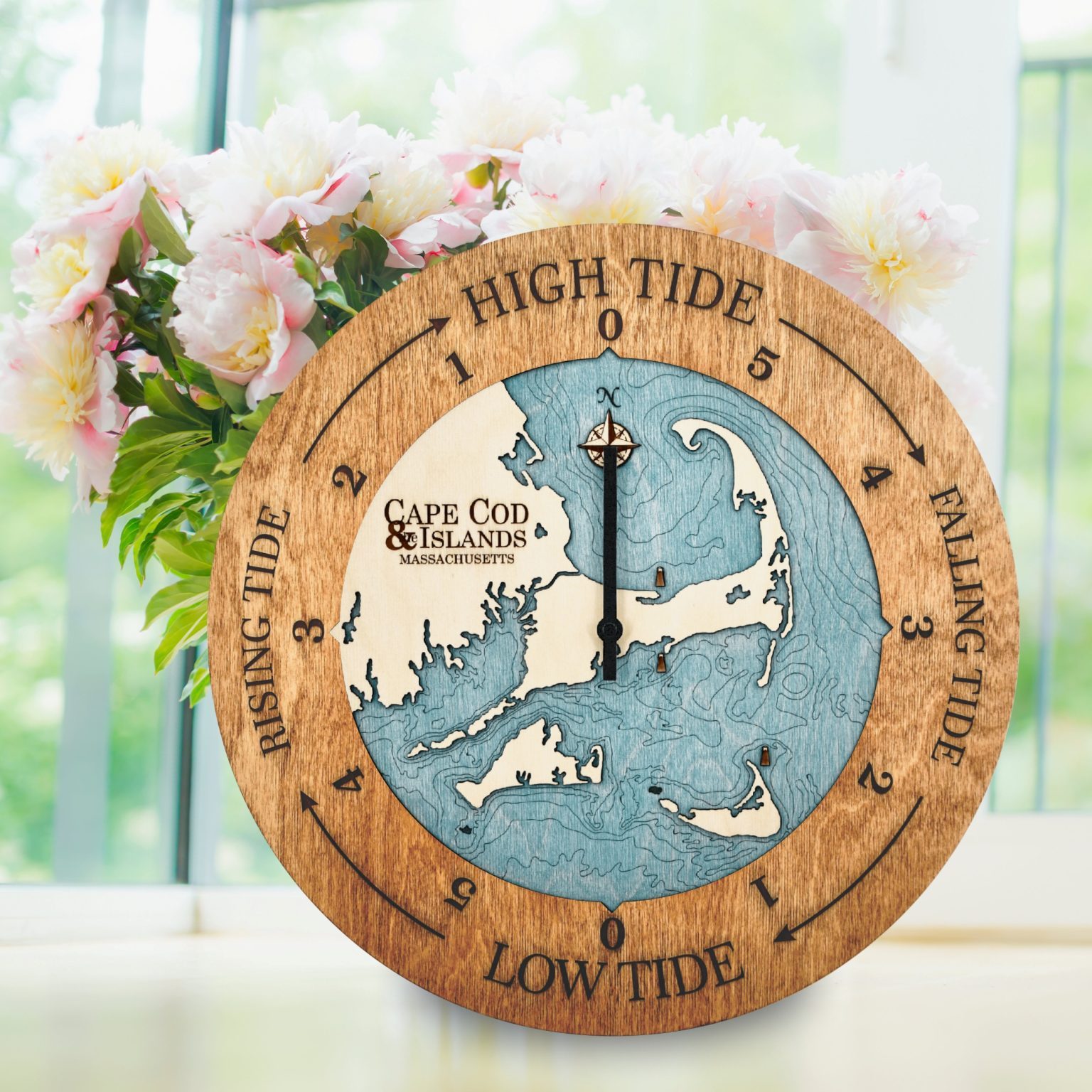 Sea and Soul Charts Cape Cod Tide Clock - Sea and Soul Charts