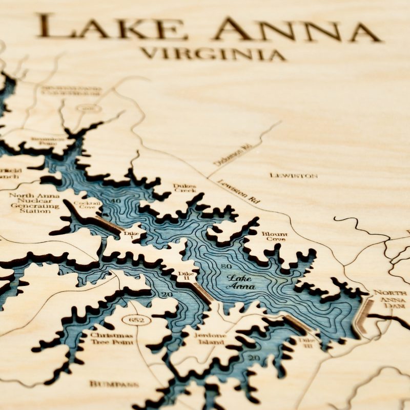 Map Of Lake Anna Virginia