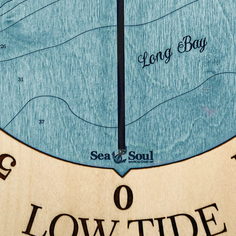 Ocean Isle Beach Tide Clock - Sea and Soul Charts