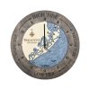 Brigantine New Jersey Tide Clock - Sea and Soul Charts