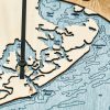 Brigantine New Jersey Tide Clock - Sea and Soul Charts