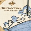 Brigantine New Jersey Tide Clock - Sea and Soul Charts