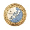 Brigantine New Jersey Tide Clock - Sea and Soul Charts