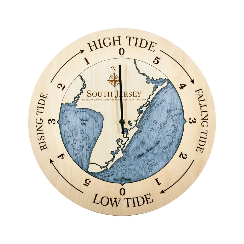 South Jersey Tide Clock - Sea and Soul Charts