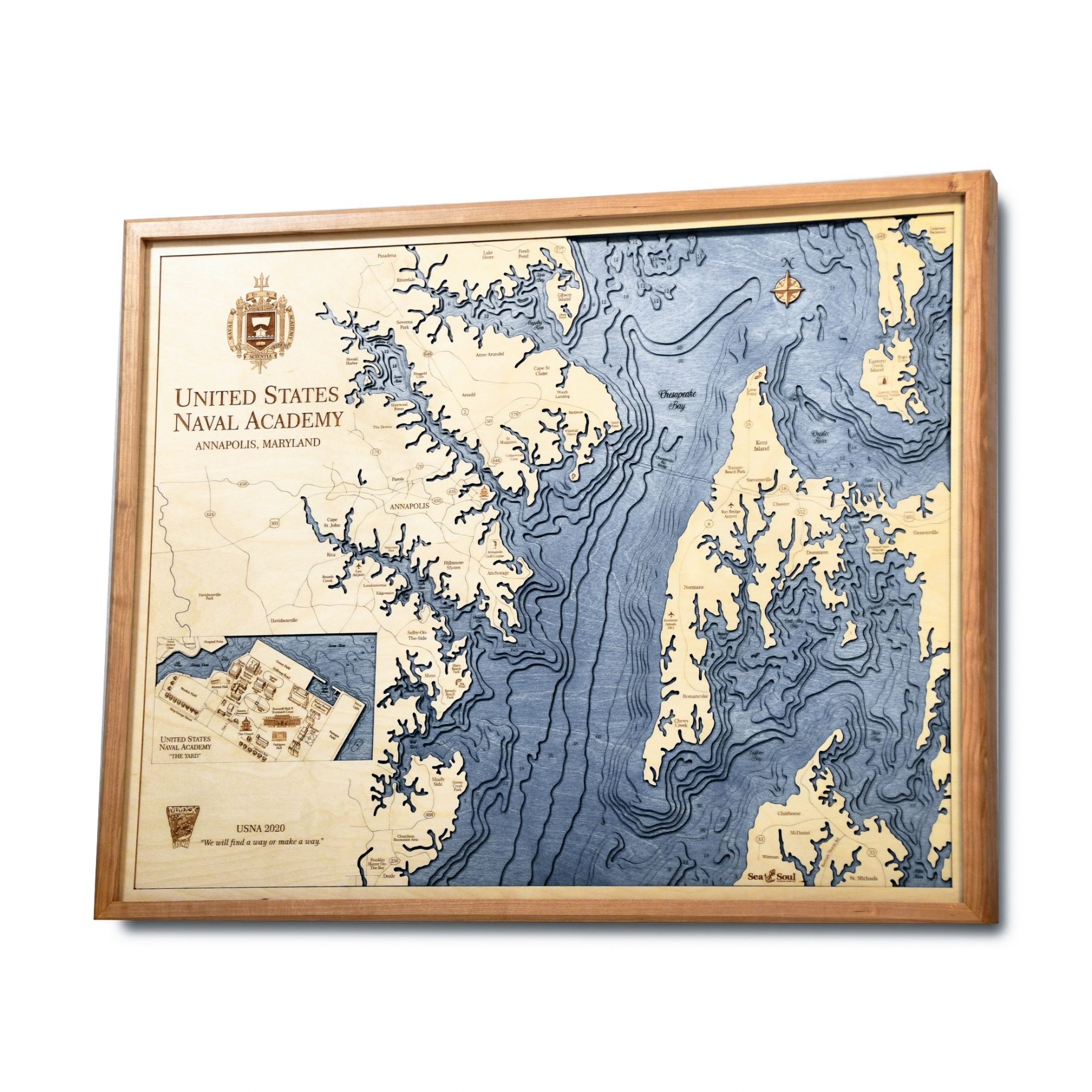 Military Gifts - Sea and Soul Charts